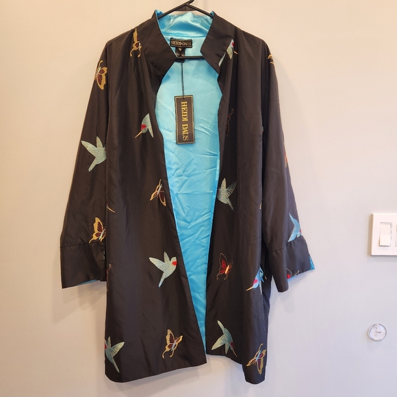 Heidi Daus | Jackets & Coats | Heidi Daus Nwt Butterfly Hummingbird ...
